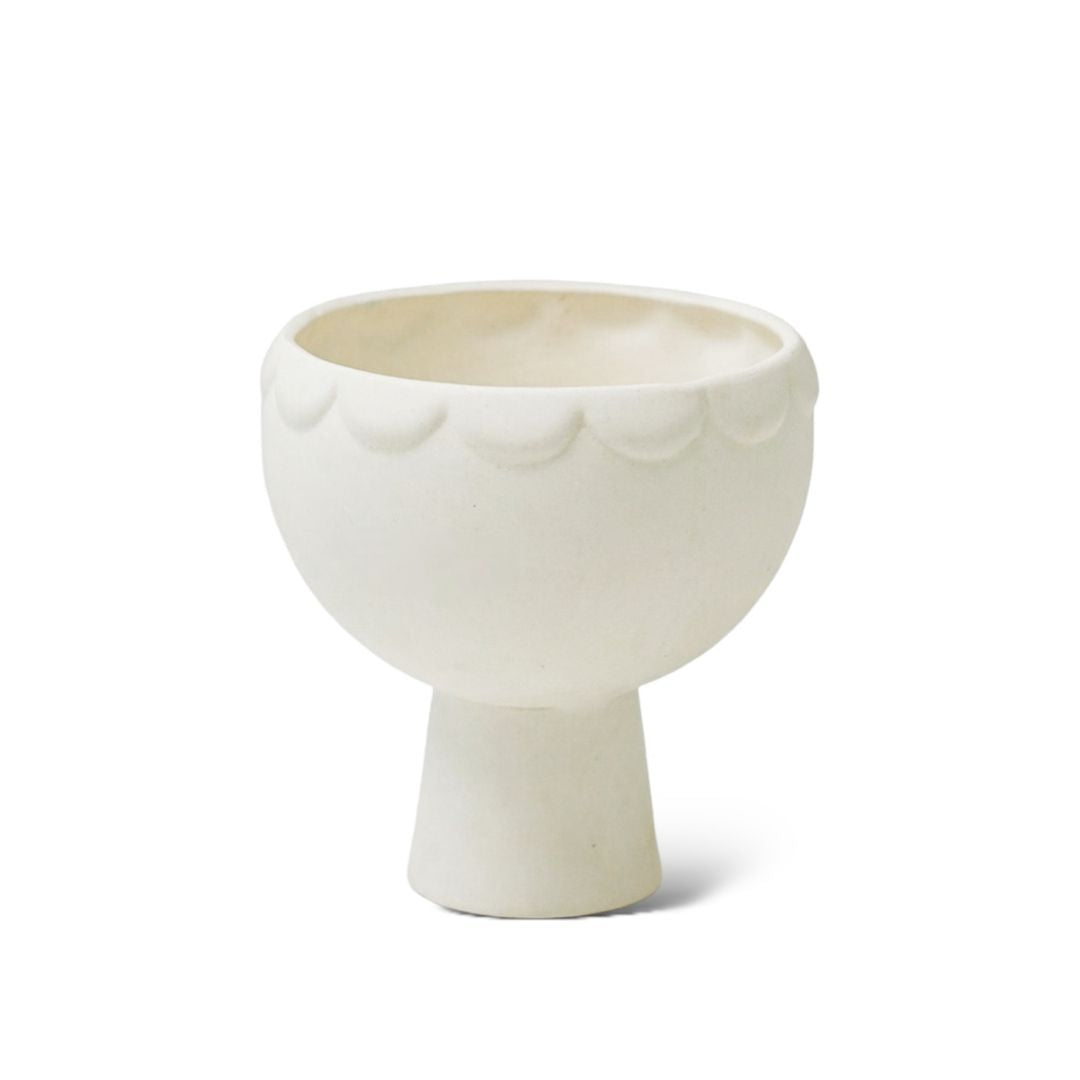 Hera Ceramic Pedestal Fruit Bowl – Casa Alessia